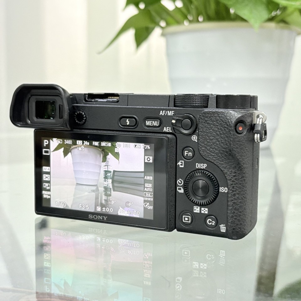 Sony Alpha a6300 Mirrorless Digital Camera 16-50mm Lens W/Charger Black ...