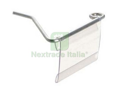 30PZ TARGHETTA IN PVC PORTA CARTELLO MM.66X50: | eBay