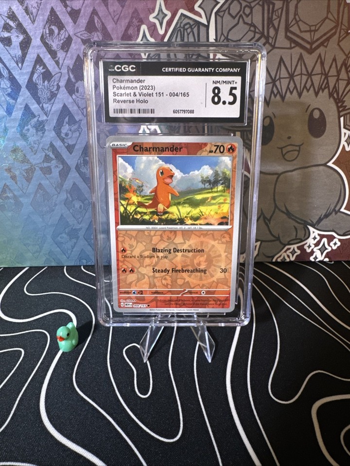 Bulbasaur 001 Charmander 004 Squirtle 007 Scarlet & Violet 151 Reverse ...