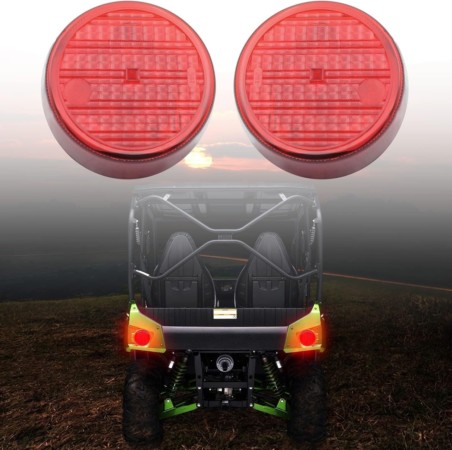 2012-2016 Kawasaki Teryx Teryx4 Red LED Tail Light Rear Lamp ...