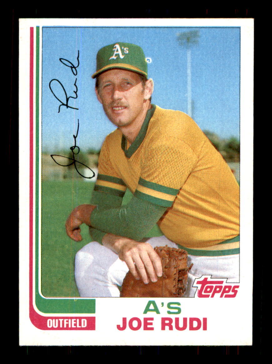 1982 Baseball 1982 Topps Traded Joe Rudi Oakland Athletics #102T 2 | eBay