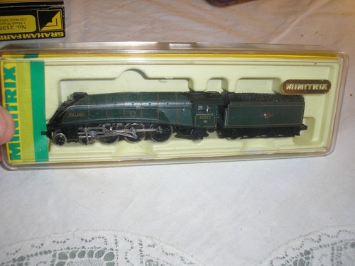 LOT-5: MINITRIX N GAUGE TENDER LOCO 60022,BR CLASS A4 4-6-2 MALLARD ...