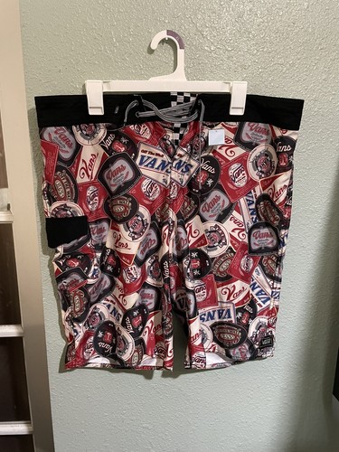 Vans Off The Wall Mens Logo All Oved Print Board Shorts Size 36 | eBay