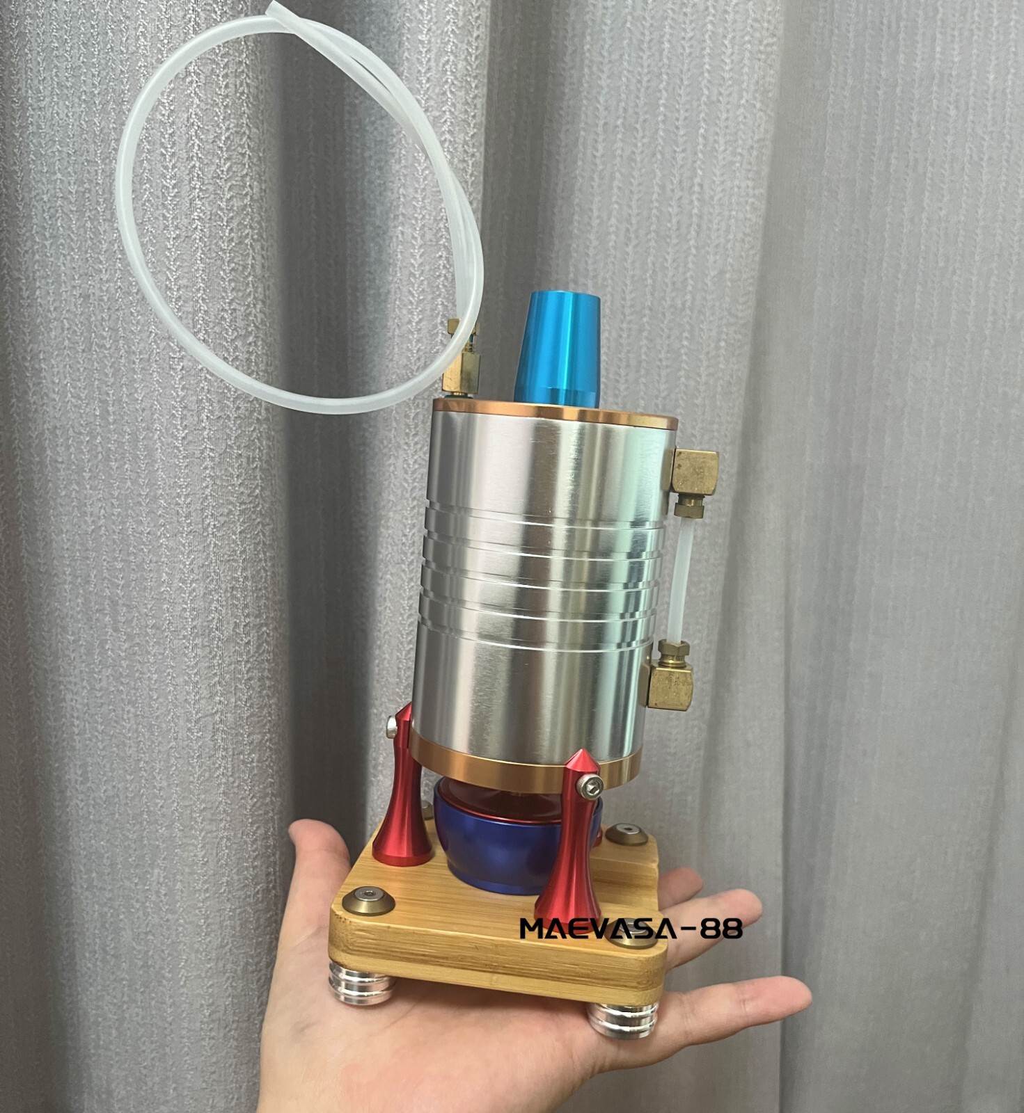 All Metal Vertical Steam Engine Model with 167ml Boiler Science ...