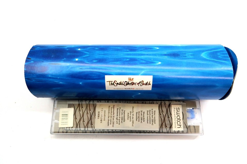 NEW Swatch Watch AquaChrono SUBMARINE USAPACK3 Limited Special ...