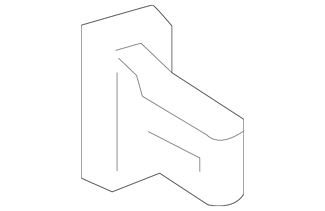 Toyota OEM Rear Bumper Side Spoiler Retainer Right 7539235220 for sale ...