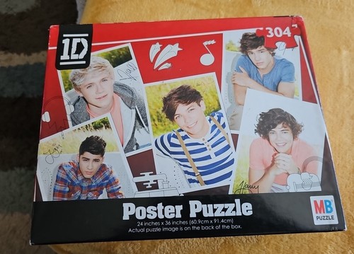 ONE DIRECTION 1D Harry Styles Puzzle 304 Piece 24"x 36" 2012 Milton ...