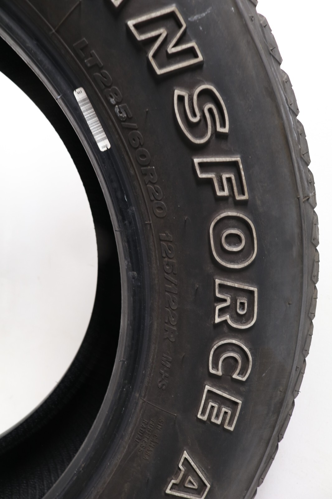 Set of 4 Used LT 285/60R20 Firestone Transforce AT - 125/122R - 8.5-9.5 ...