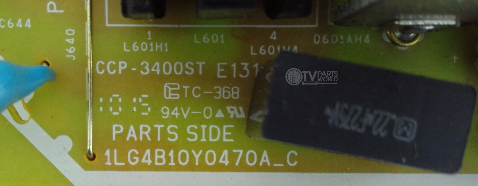 Sanyo DP26640 Power Supply Board 1LG4B10Y0470A_C CCP-3400ST, PCB34710 ...