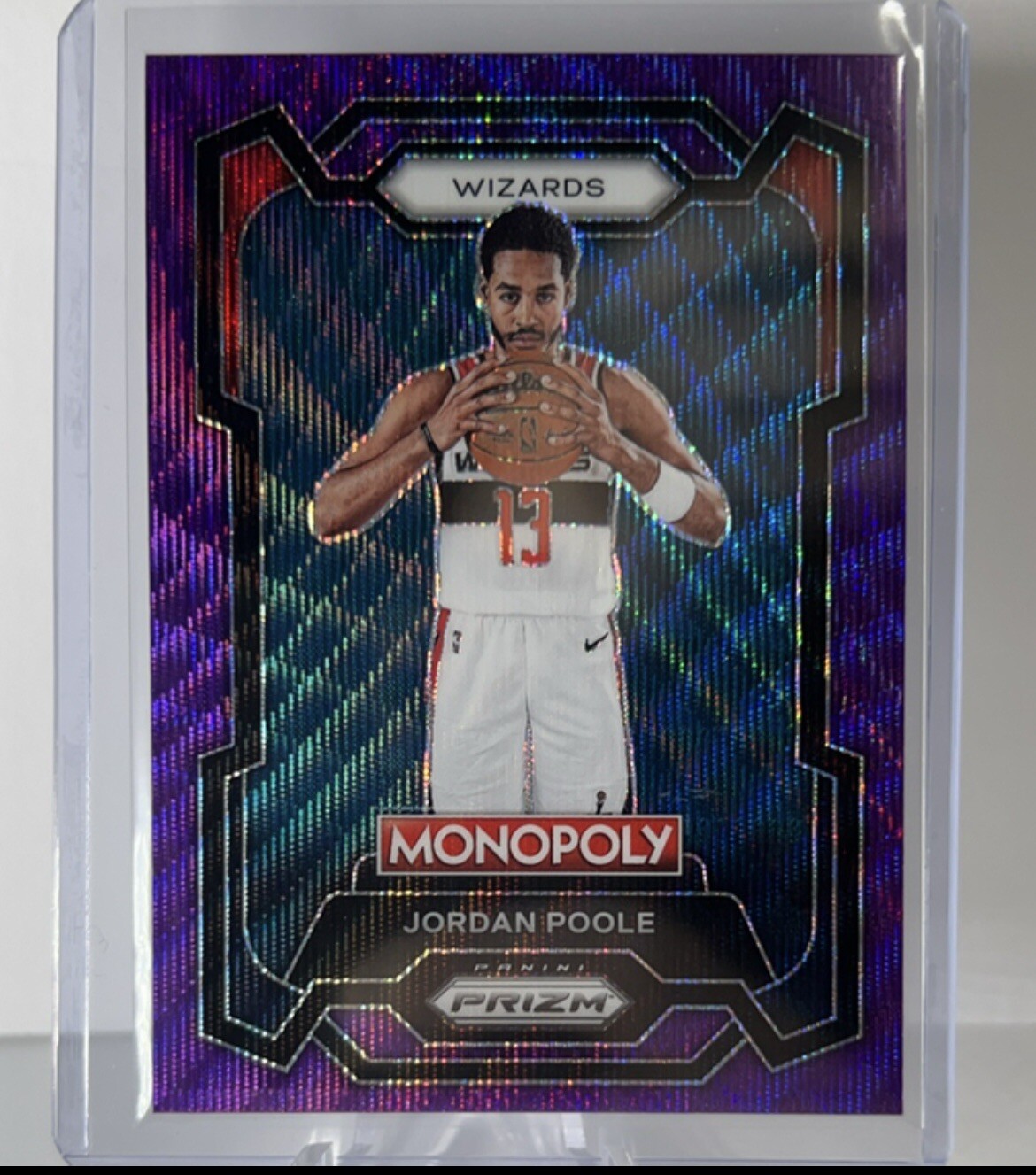 2023-24 Panini Prizm Monopoly - Purple Wave Prizm #88 Jordan Poole | eBay