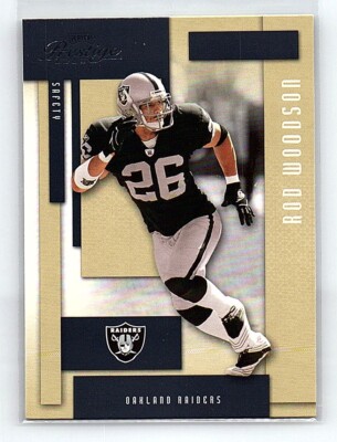 2004 Playoff Prestige Rob Woodson Oakland Raiders #107 | eBay