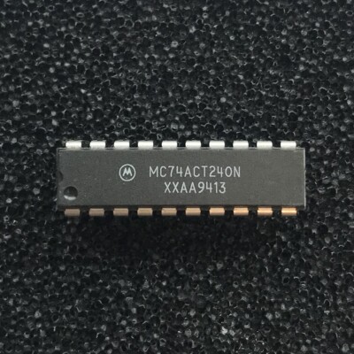 (PKG of 5) MC74ACT240N Octal Buffer/Driver w/ 3-State Outputs, PDIP-20 Motorola | eBay