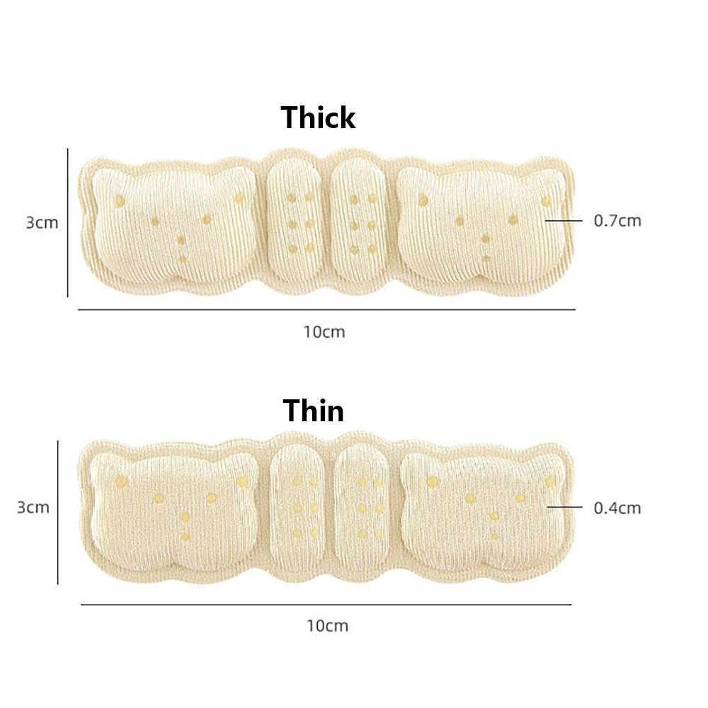 Sponge Shrinking Size Heel Stickers Polyester Sneakers Stickers | eBay