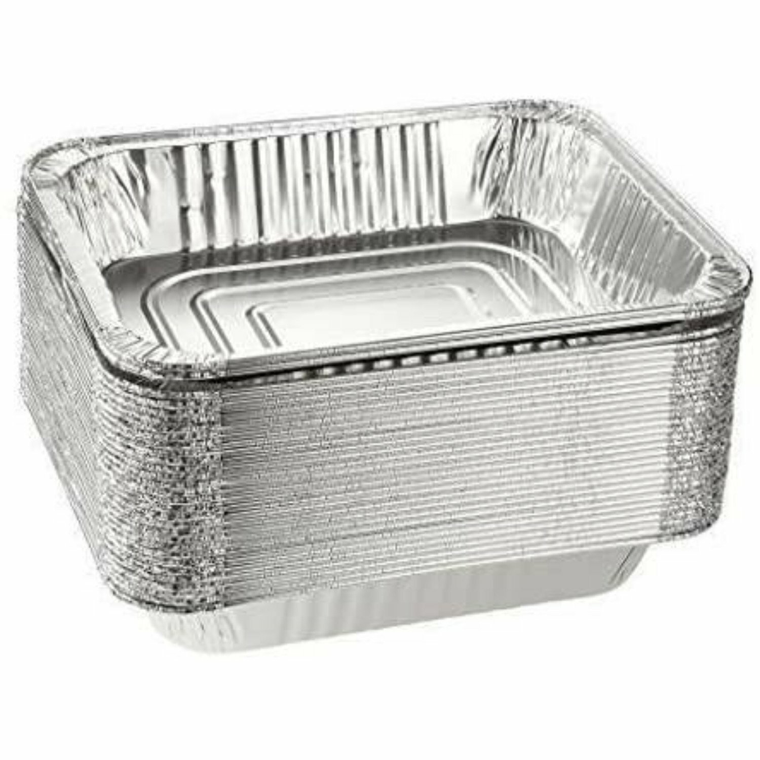Half Size Medium Disposable Aluminum Deep Pan Only For Roast & Cooking ...