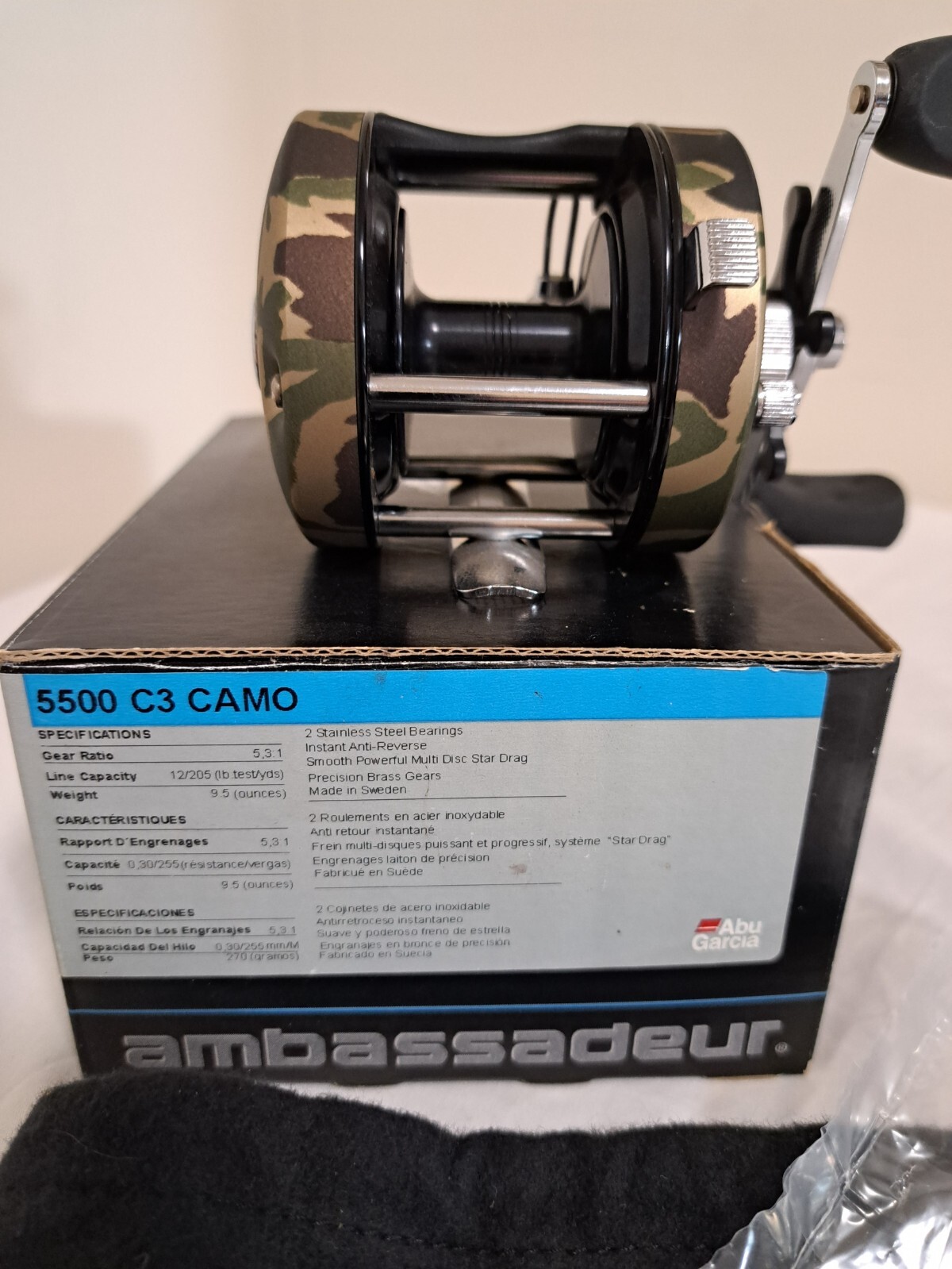 Ambassadeur 5500 C3 Camo "MINT" | eBay