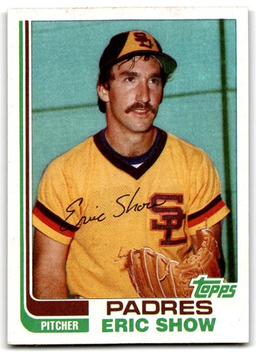 1982 Topps Traded Eric Show Baseball Cards #106T | eBay
