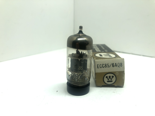 ECC85 6AQ8 TELEFUNKEN (Label DYNACO) Tested Very Strong Balanced Radio ...