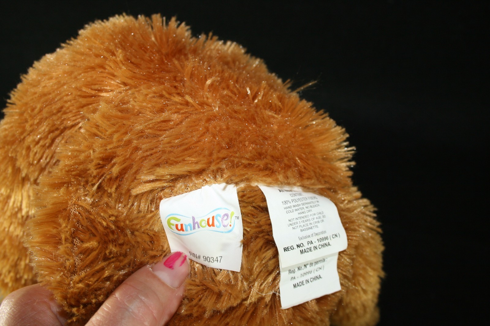 Brown Monkey Chimpanzee Plush Stuffed Animal 24" Toy Floppy Legs ...