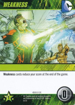 WEAKNESS DC Comics Deck Building Game card HEROES UNITE SUPERBOY | eBay