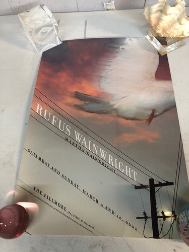 2002 Bill Graham Presents In SF Rufus Wainwright The Fillmore 1805 ...