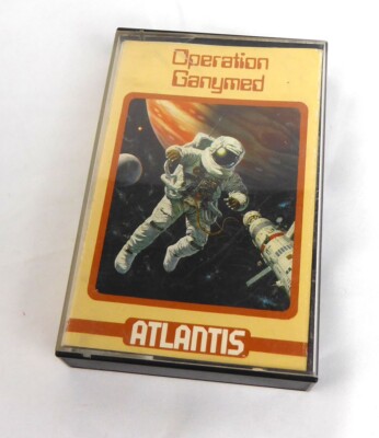 Commodore 64 C64 Spiel -- OPERATION GANYMED (Atlantis) -- Tape Kassette ...