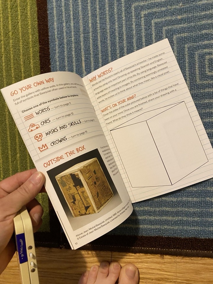 BASQUIAT X BANKSY Art Exhibit Program Hirshhorn Museum Washington DC 20 ...