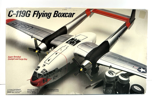 Italeri Testors 675: Fairchild C-119G Flying Boxcar Model Kit, 1/72 ...