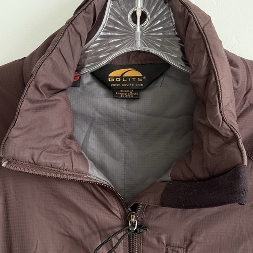Golite Jacket Womens L Full Zip Packable Lightweight Hiking Gorpcore ...