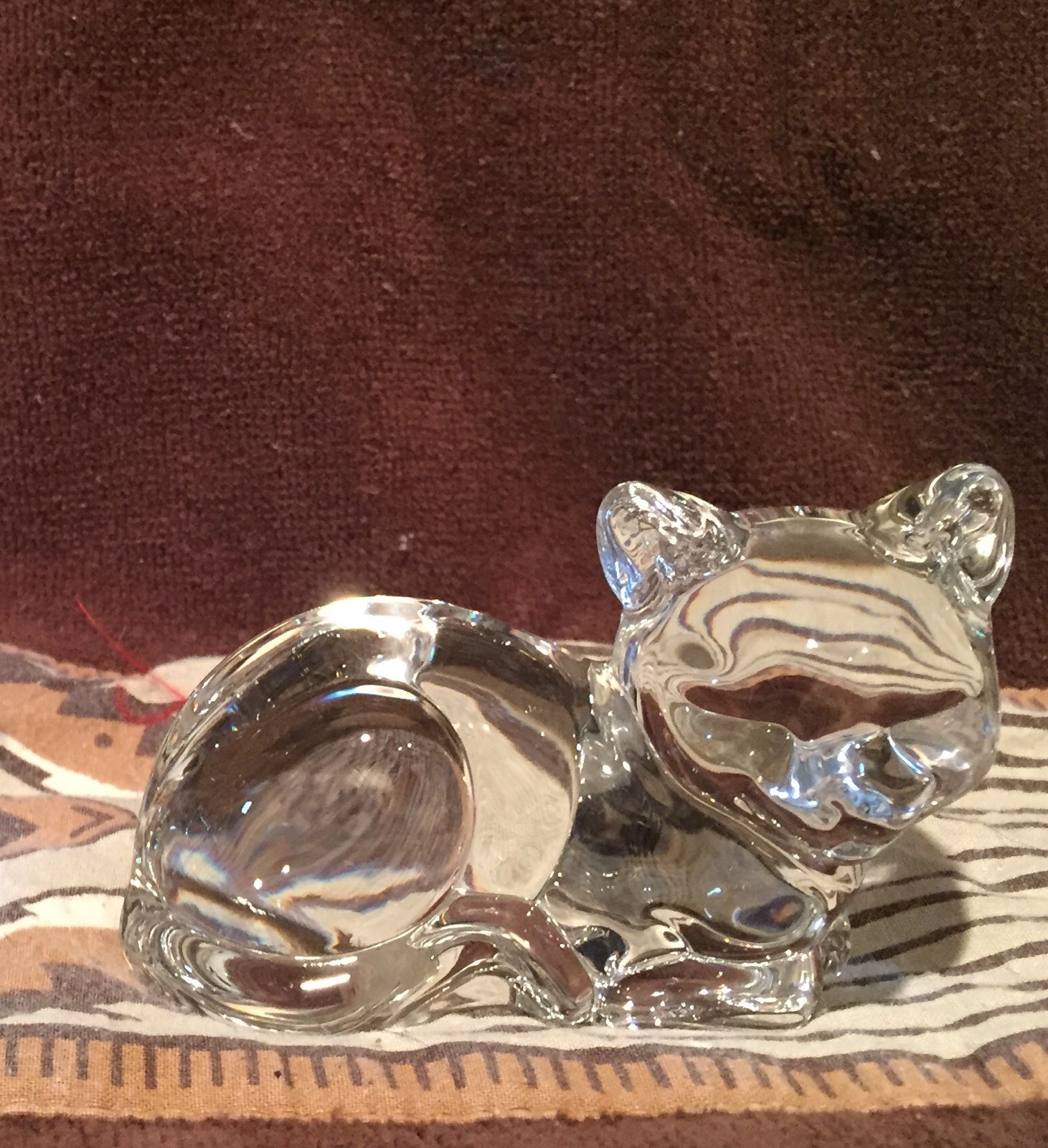 REDUCED Princess House Pets Crystal Cat Figurine,24% Lead Crystal. | eBay