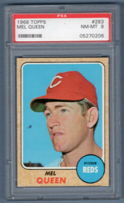 1968 Topps #283 Mel Queen (05270206) PSA 8 | eBay