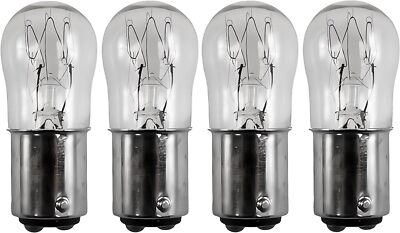 4-Pack OCS Parts 6S6DC Light Bulbs | BA15D Base | S6 Bulb Shape | 6 ...
