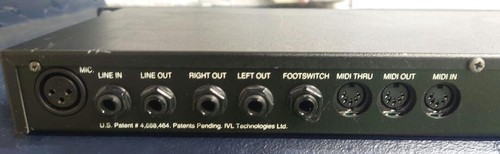 as-is / for parts Digitech Vocalist II Vocal Harmony Processor 5 part ...