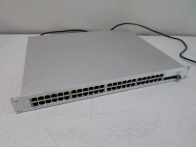 Cisco Meraki MS220-48LP 48 Port PoE Cloud Managed Network Switch ...