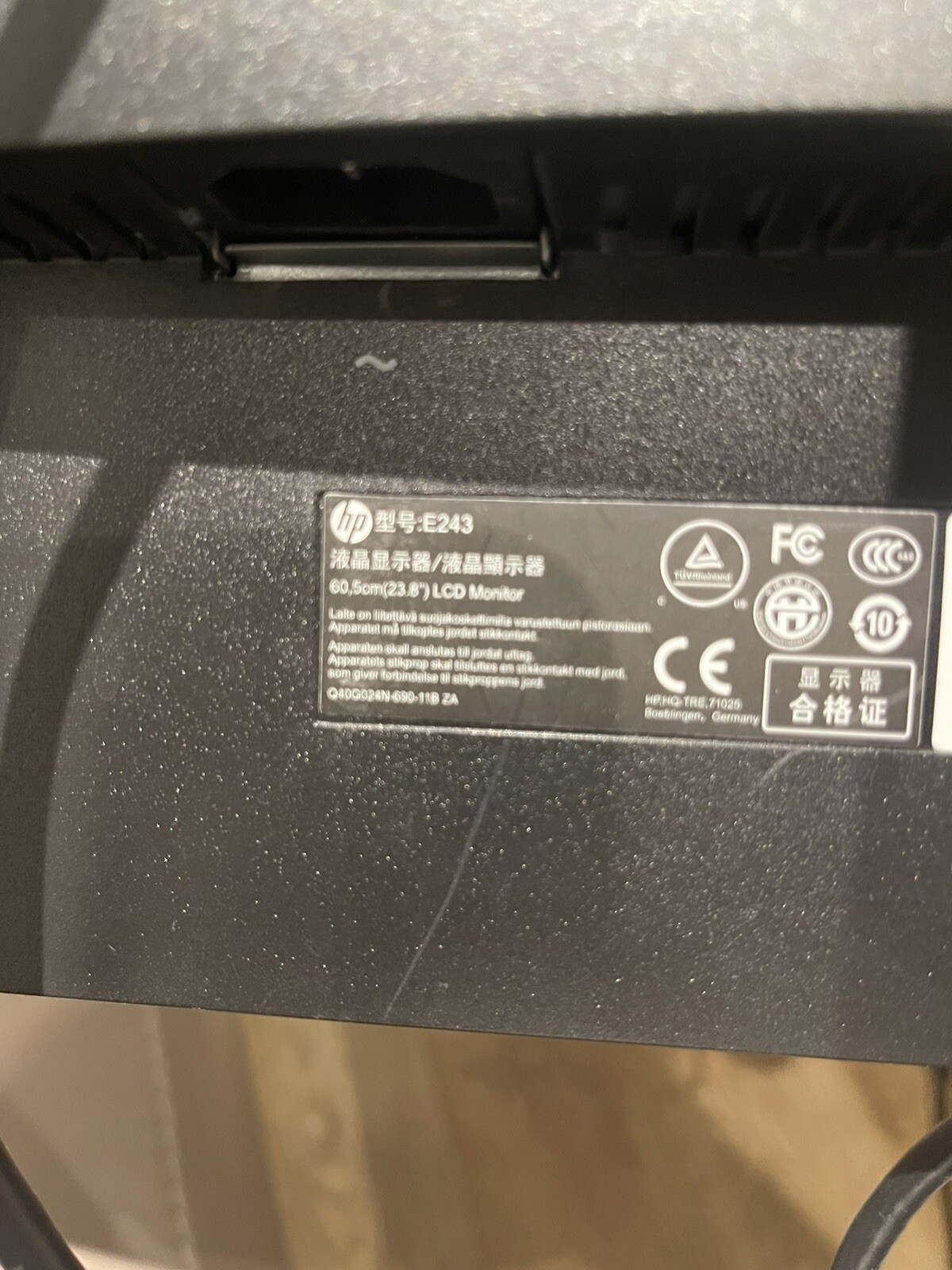 HP+EliteDisplay+E243m+23.8%22+Full+HD+LED+Monitor+-+Silver%2FBlack for ...