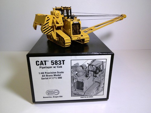 CCM , Caterpillar , CAT BRASS 583T Pipelayer w/cab, 1 of 75 NEW ! | eBay