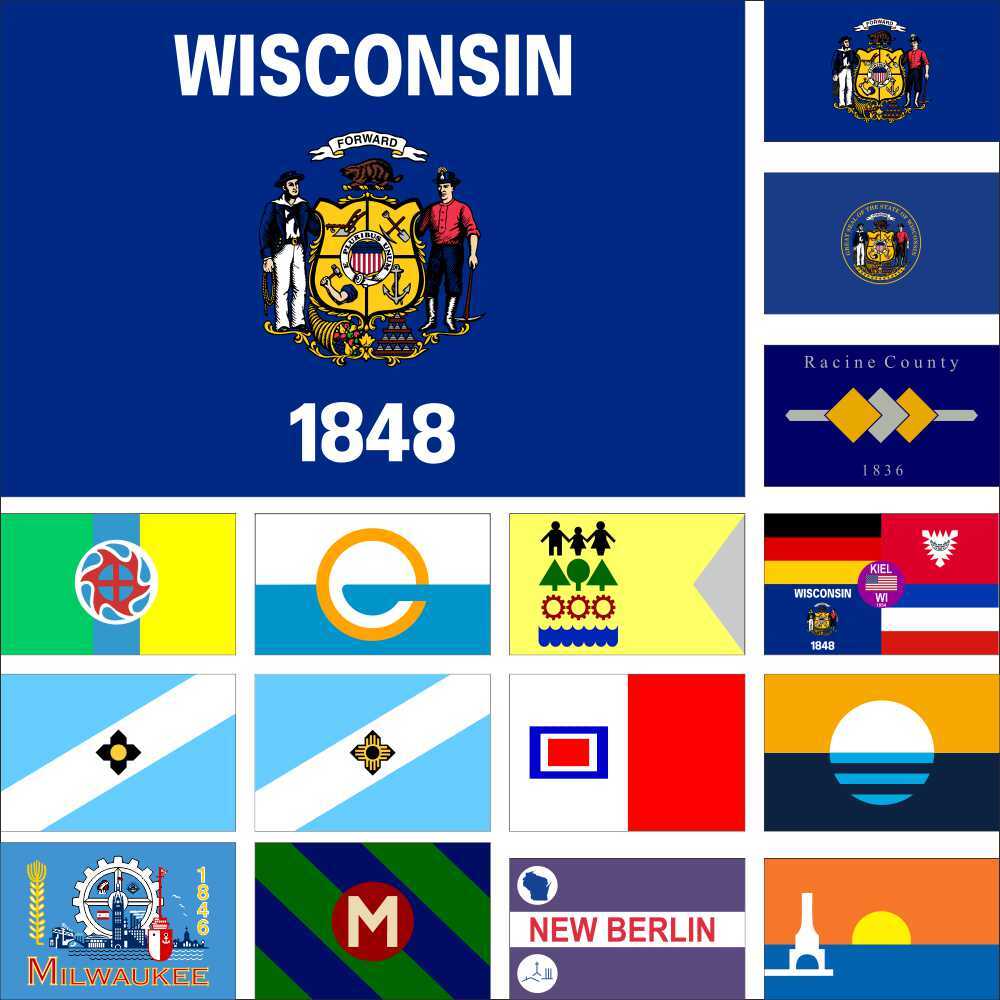 Wisconsin State Flag