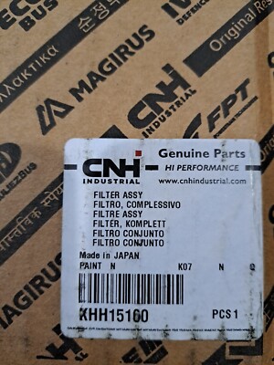 CNH Filter Assembly KHH15160. New. Shipping is $12.00 | eBay