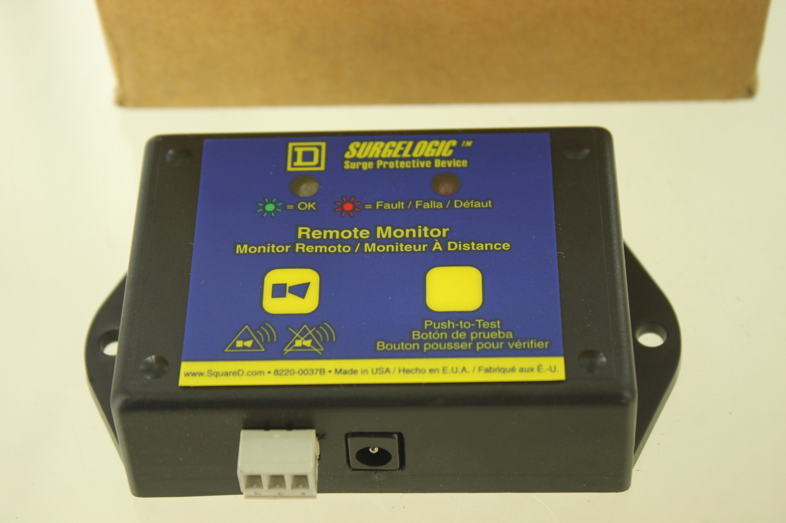 SQUARE D TVS12RMU TVSS REMOTE MONITOR NEW | eBay