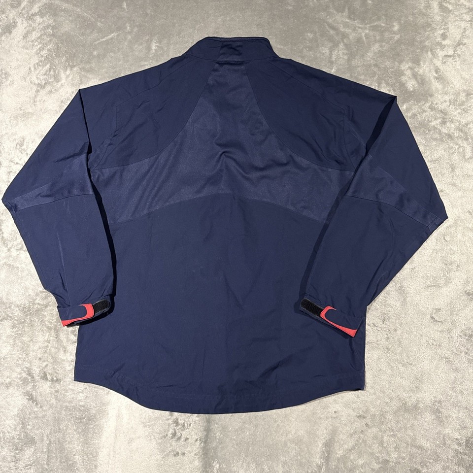 Masters Zero Restriction Jacket Mens Medium Blue Tour Series Golf ...