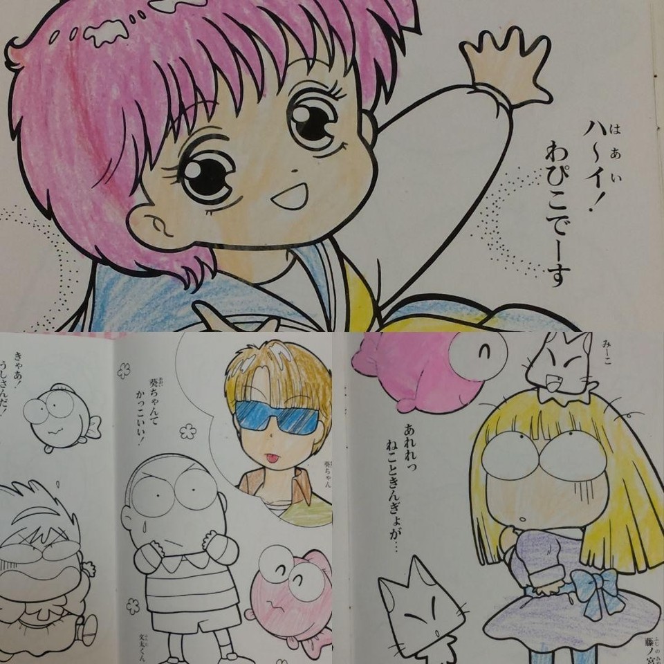 Seika'S Coloring Book Kingyo Warning Chimpui | eBay