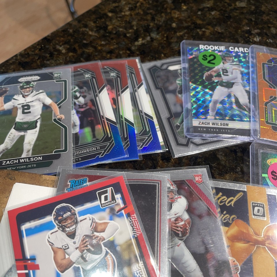 NEW YORK JETS TEAM LOT NFL RC AND VETS 40 PLUS CARDS FIELDS CARTER ...
