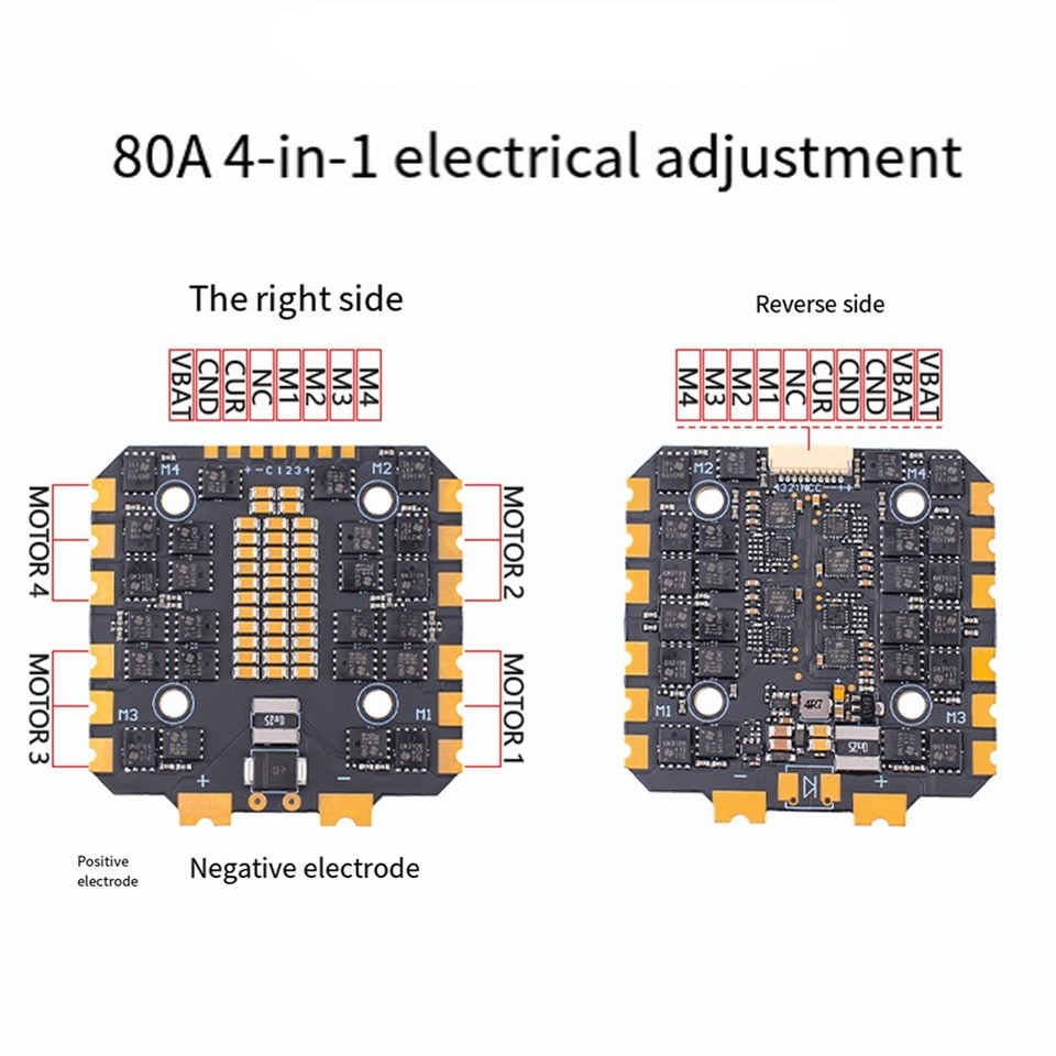 80A+F405/F722 STACK for 13inch FPV Drone 4-6S Input High- Flight ...
