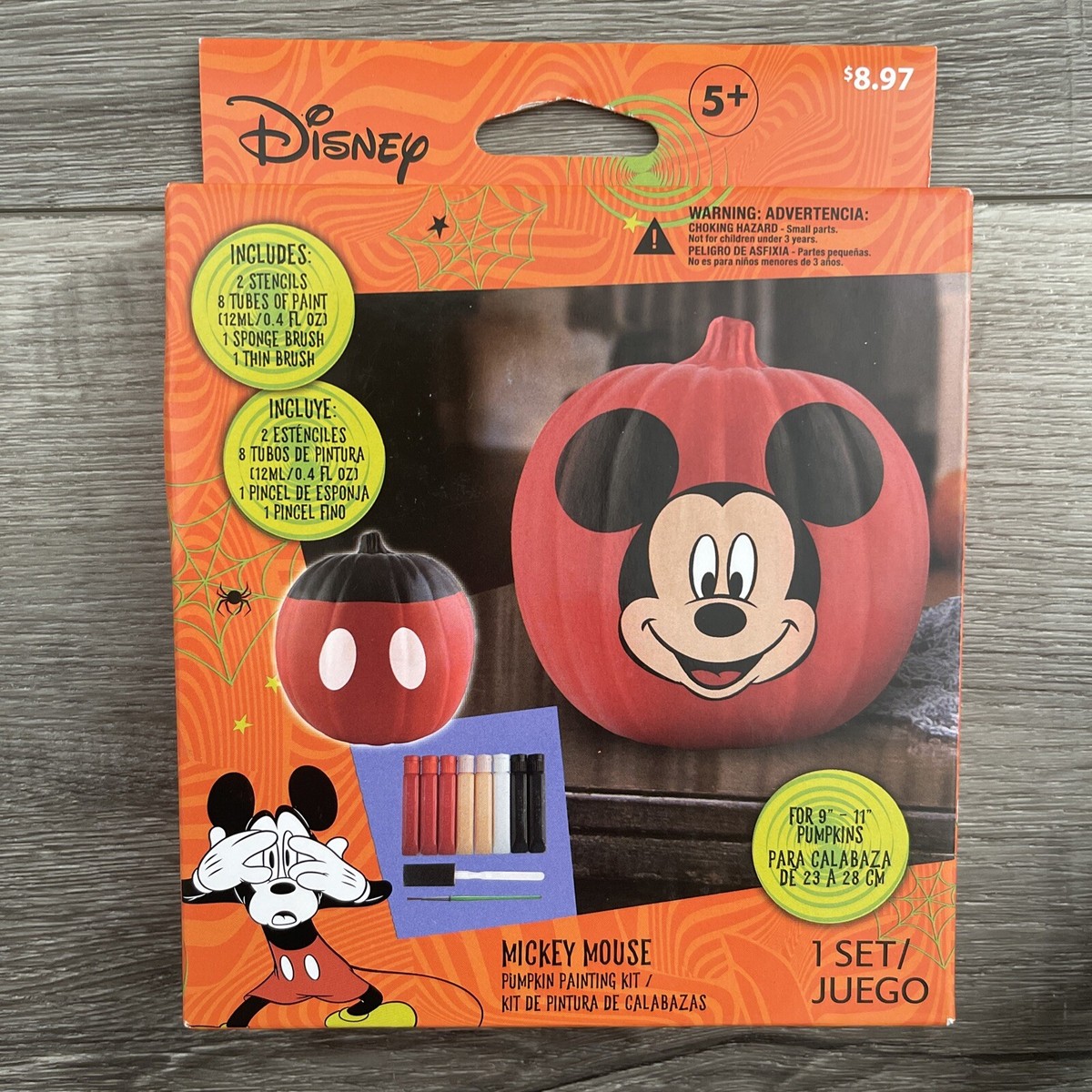 Mickey Mouse Pumpkin Carving Kit