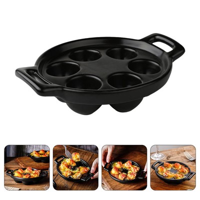 Grilled Snail Plate Seafood Serving Platter Escargot Baking Dish | eBay UK