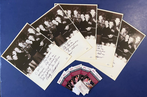 Lot Of 5 1954 Milan Indians Team Signed 8x10 Photo Hoosiers Movie JSA ...