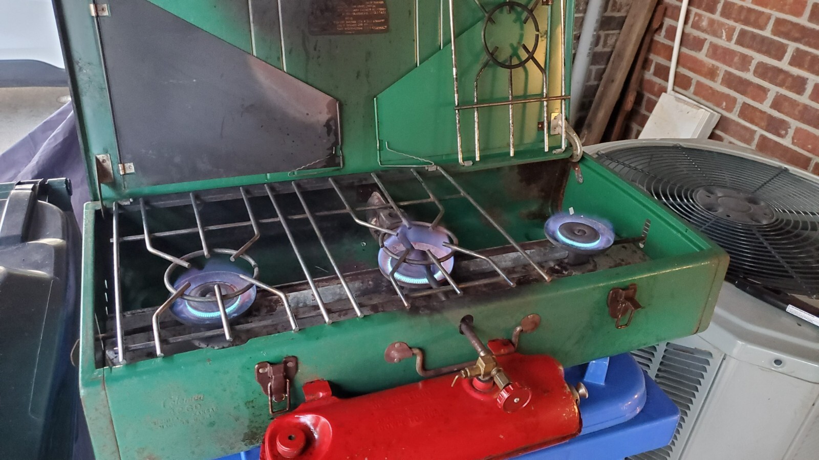 Vintage Coleman 426D 3 Burner Camp Camping Stove 1970s for sale online ...