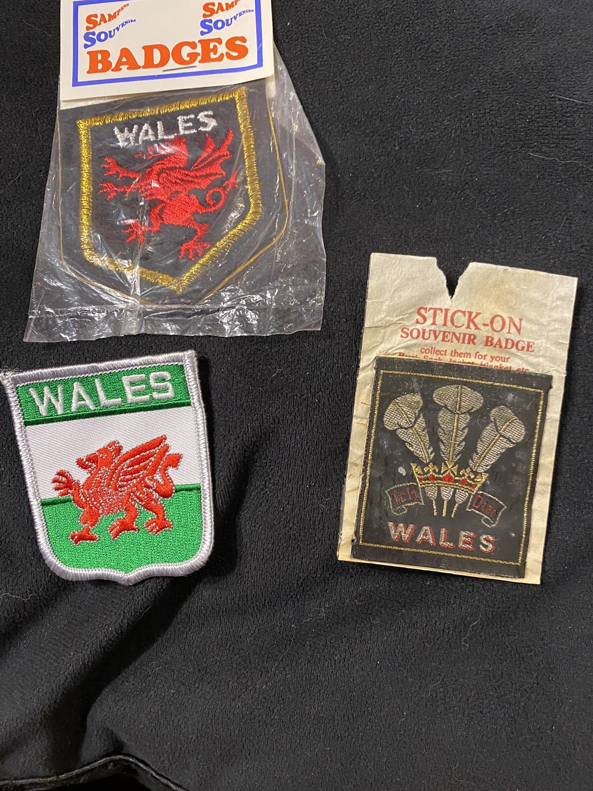 VTG Lot Of 3 WALES Sew On Patches | eBay