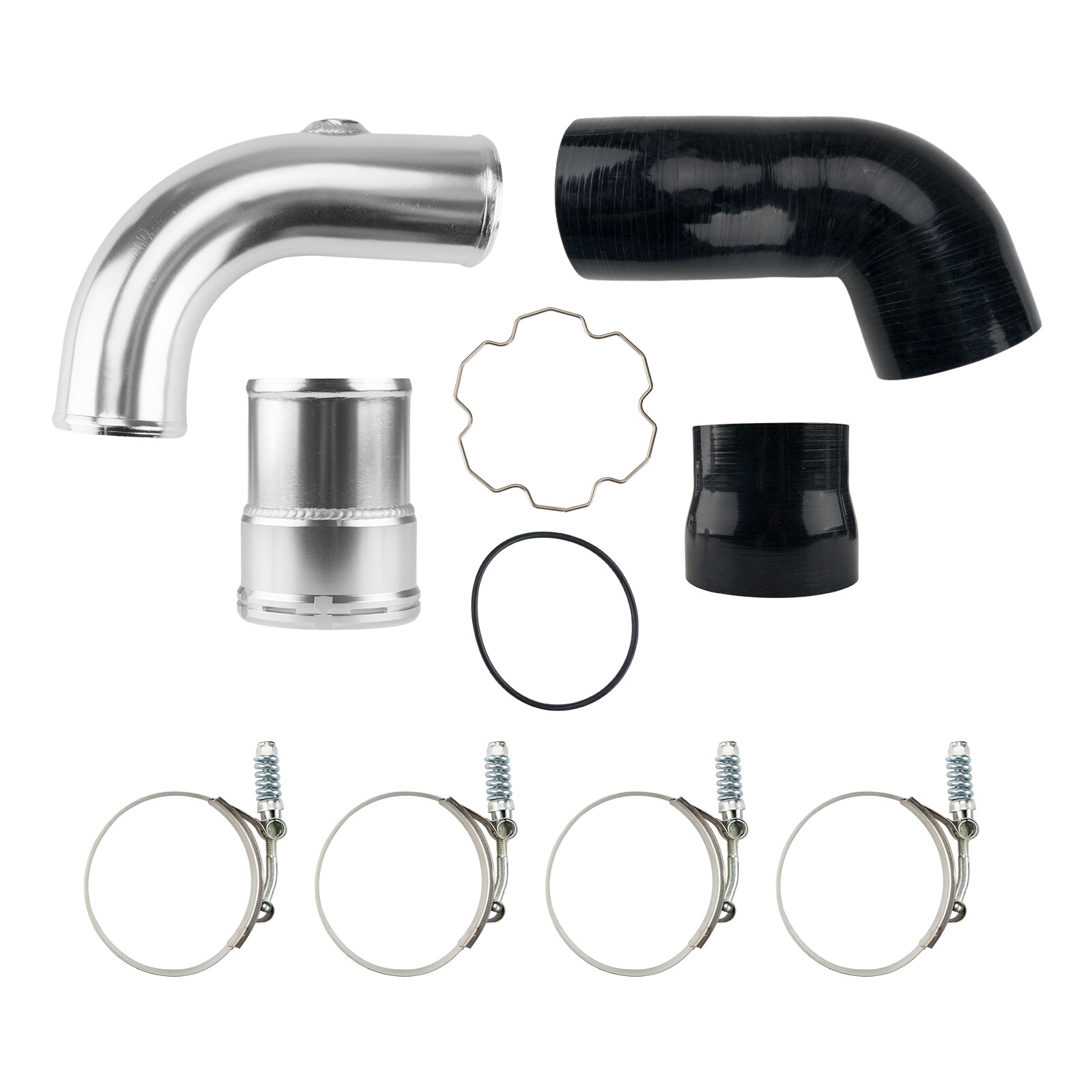 Powerstroke Cold Side Turbo Intercooler Pipe Tube Kit for 11-16 Ford 6 ...