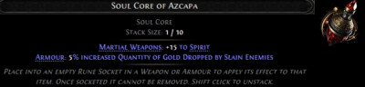 Path of Exile 2 Dawn of the Hunt Softcore x2 Soul Core of Azcapa | eBay UK