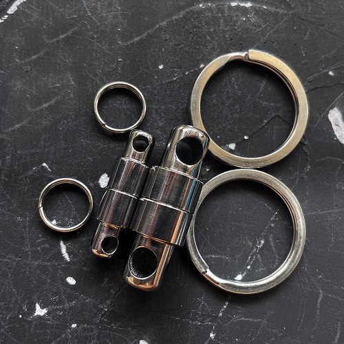 Hot Titanium Alloy Magnet Quick Buckle Detach EDC Keychain Tools Key ...